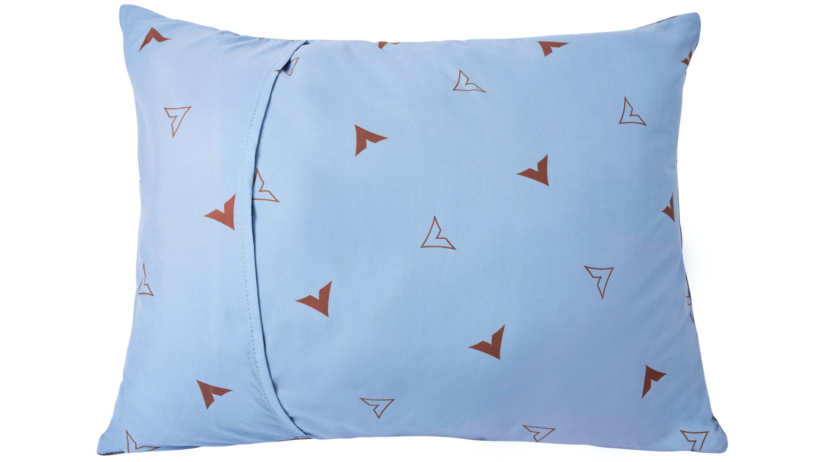 Teton Sports Grand Camp Pillow - Bluestone/Charcoal | Harvey Norman