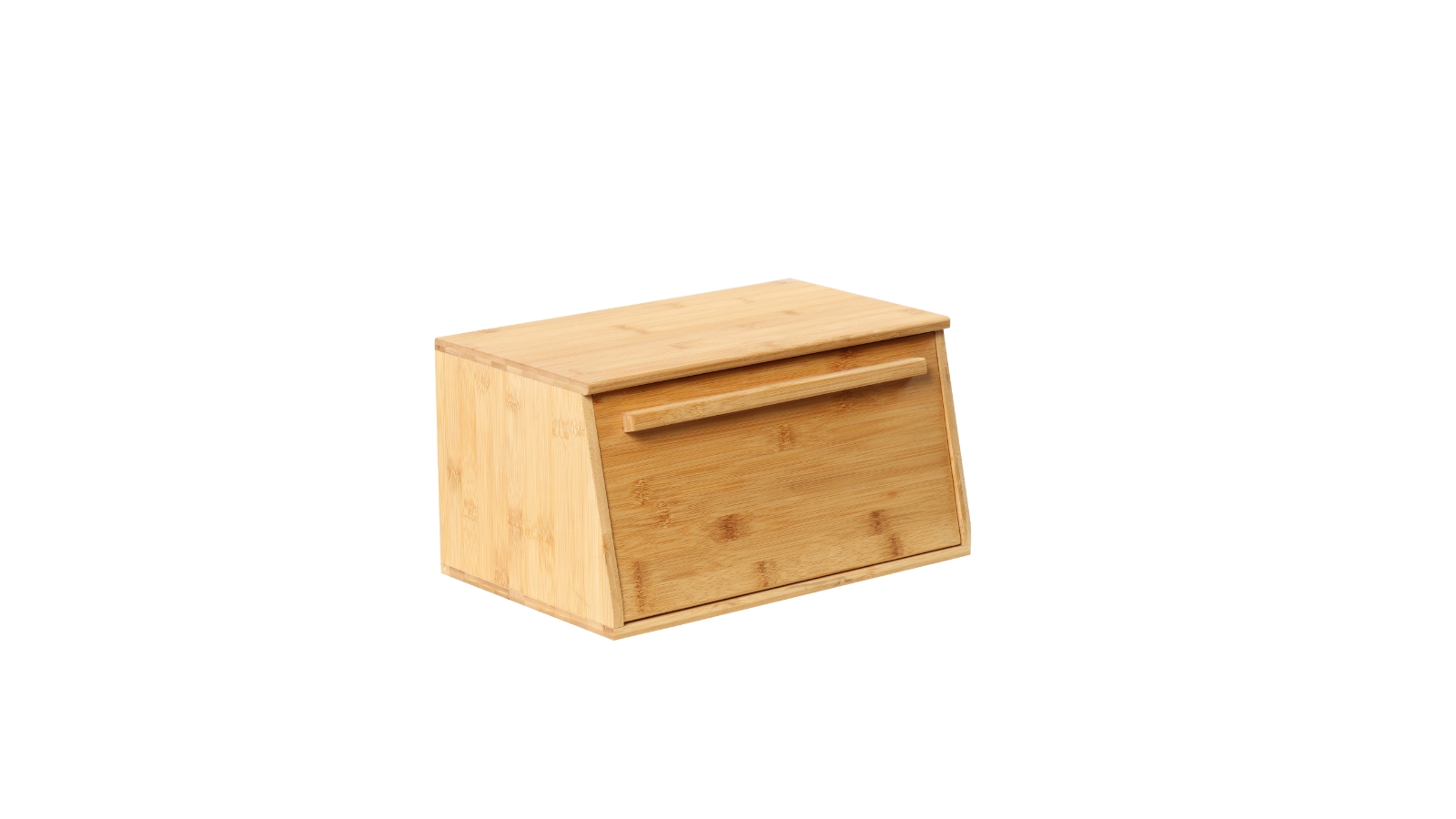 Sherwood Home Bamboo Bread Box With Lid Natural Bamboo - 24x38x20cm ...