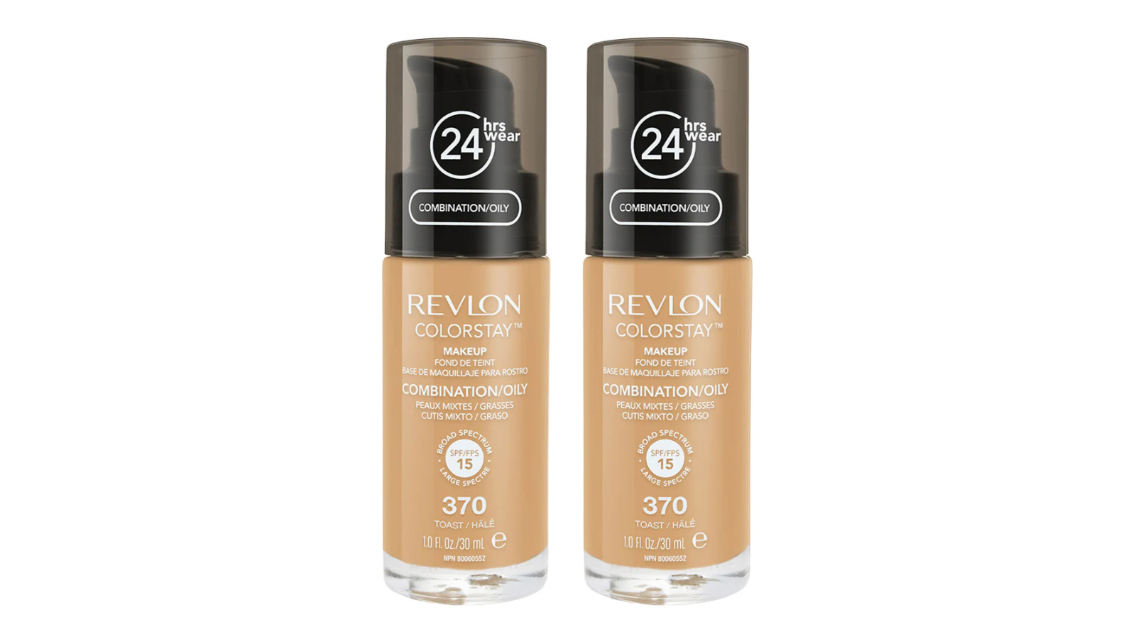 Revlon Pack of 2 ColorStay 30ml Makeup Combination - 370 Toast | Harvey ...