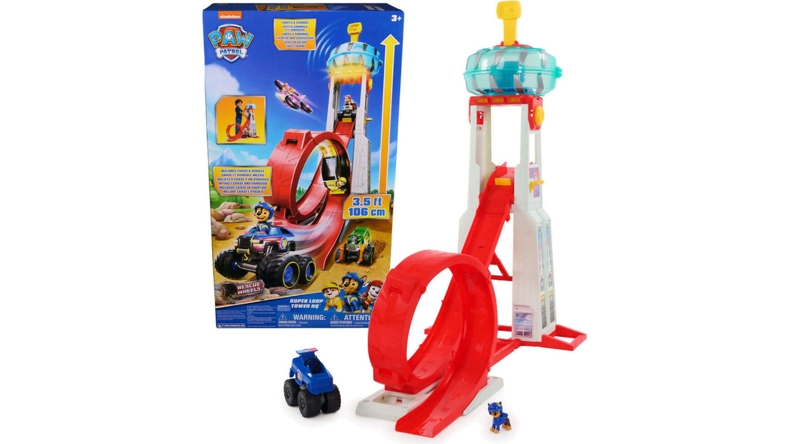 Paw Patrol Spin Master Rescue Wheel Tower | Harvey Norman
