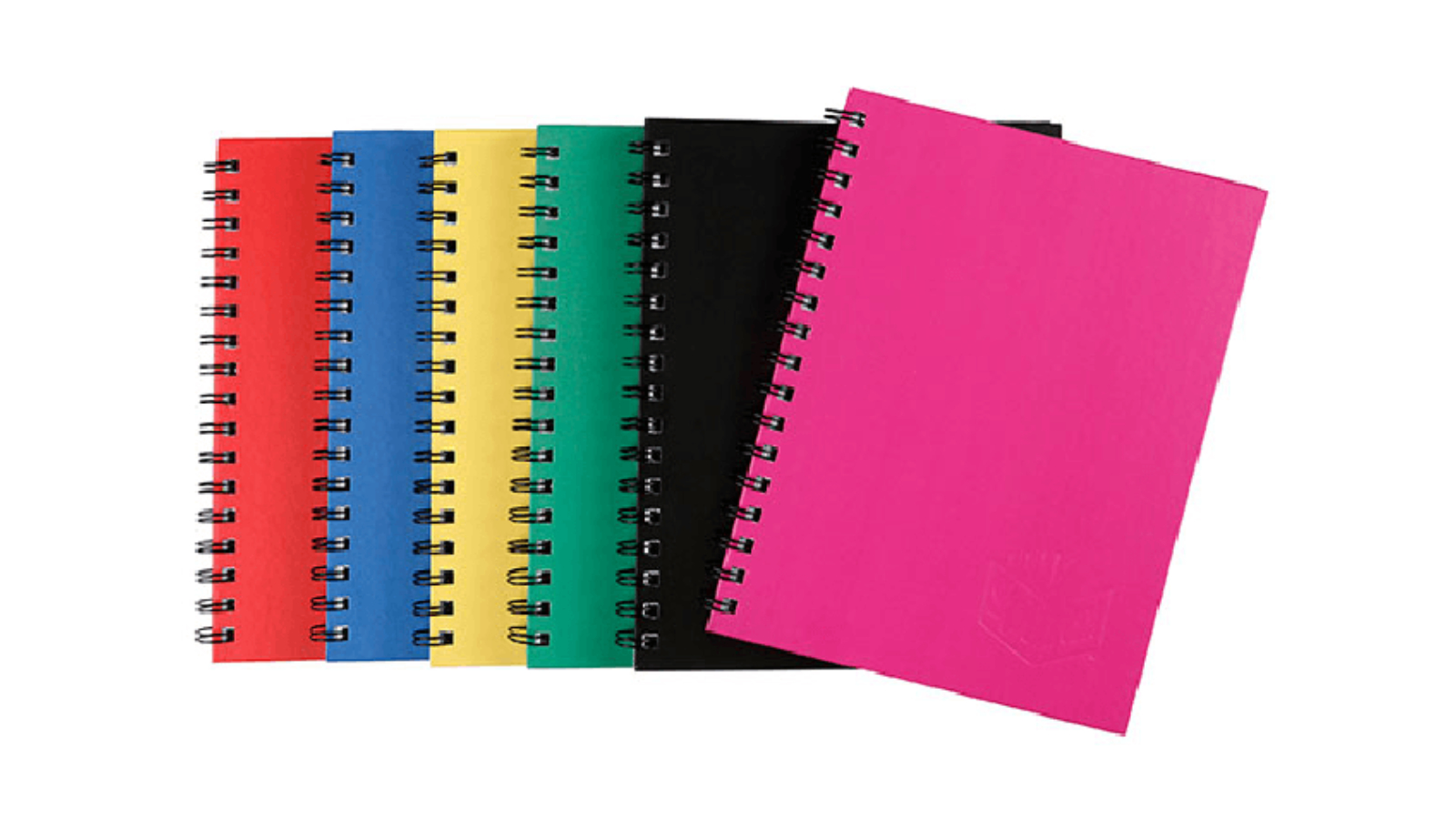 Spirax 510 Pack of 5 Hard Cover 200 Page A6 Spiral Bound Notebook ...