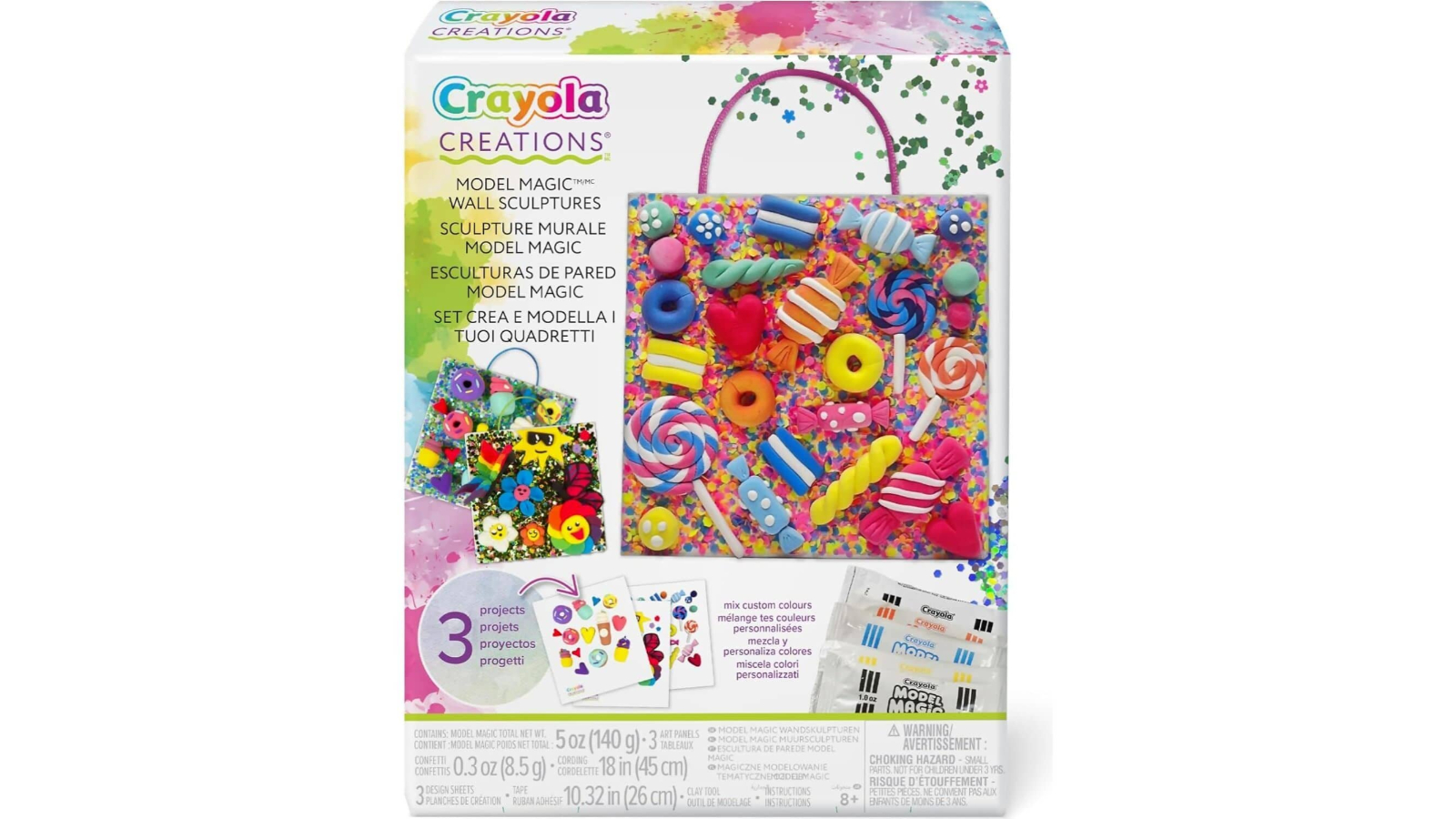 Crayola Creations Model Magic Wall Sculpture Craft Kit | Harvey Norman