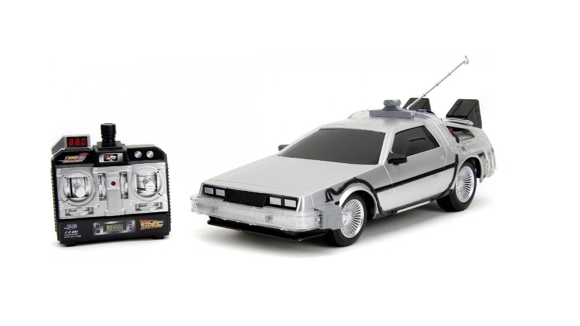 Jada Back to the Future Time Machine DeLorean Remote Control Vehicle 1: ...