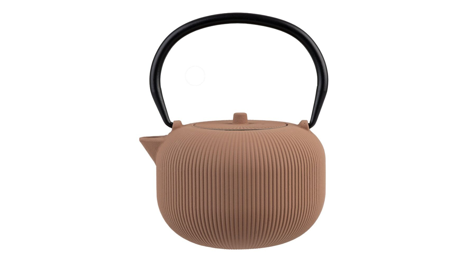 Teaology 700ml Serenity Cast Iron Teapot - Sandstone | Harvey Norman