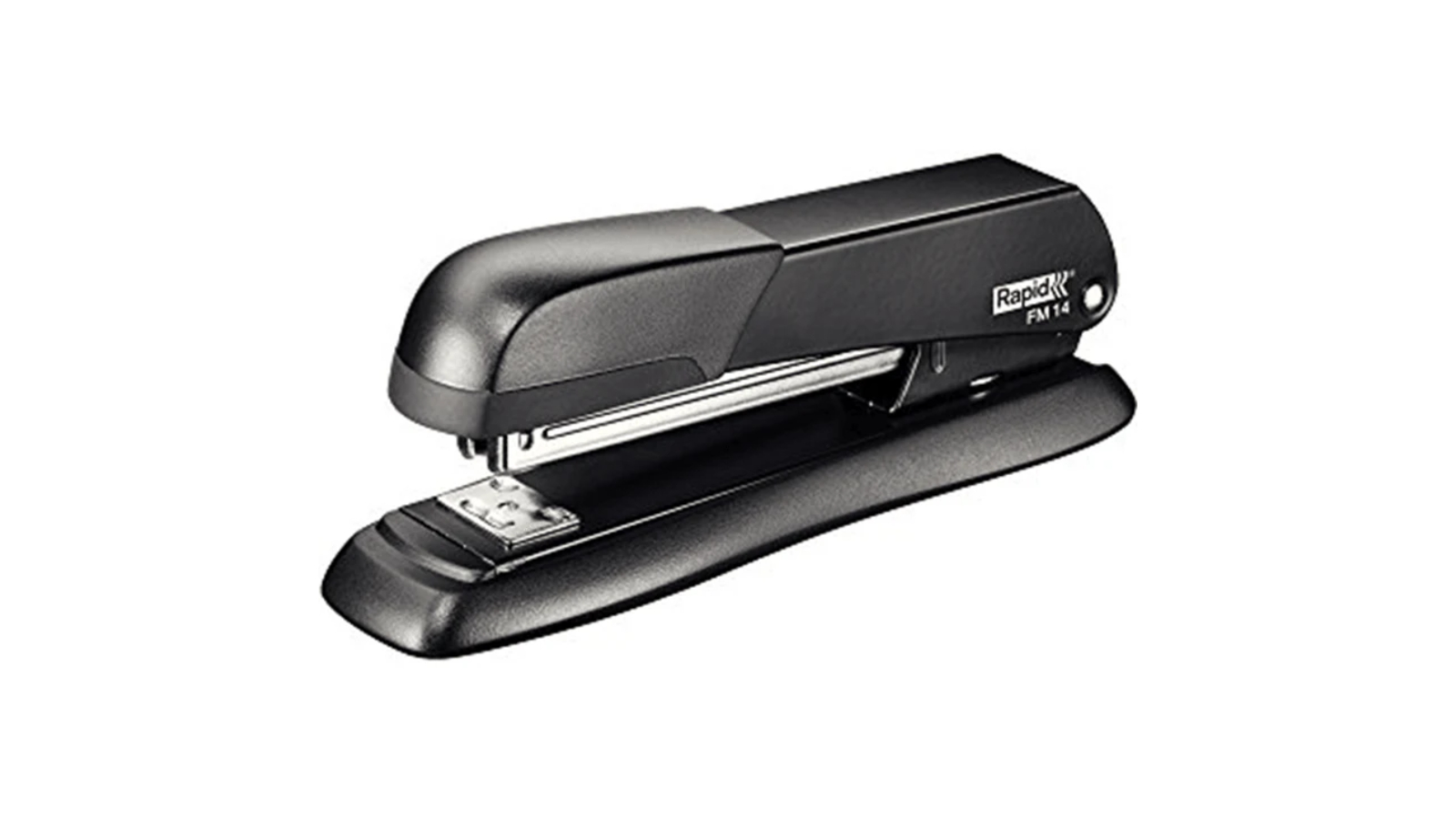 Rapid FM14 Metal Black Ergonomic Full Strip Stapler | Harvey Norman
