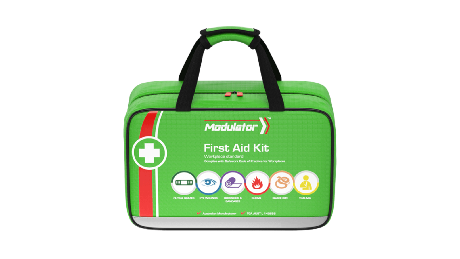 Modulator Workplace Modules Compliant First Aid Kit Soft Pack Bag ...