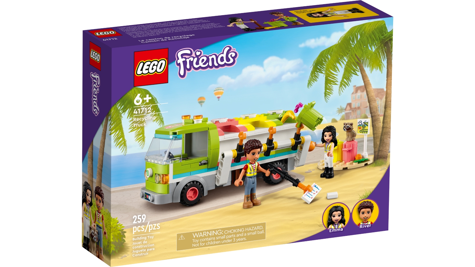 LEGO Friends 41712 Recycling Truck | Harvey Norman