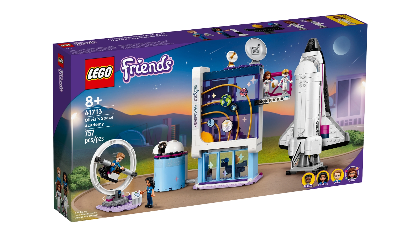 Lego Friends 41713 Olivia's Space Academy | Harvey Norman