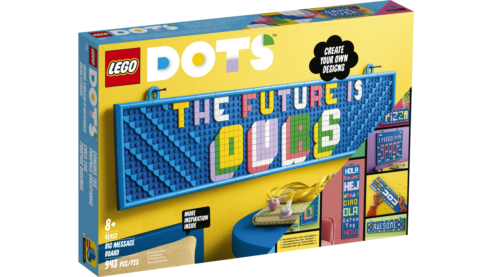 Lego Dots 41952 Big Message Board | Harvey Norman