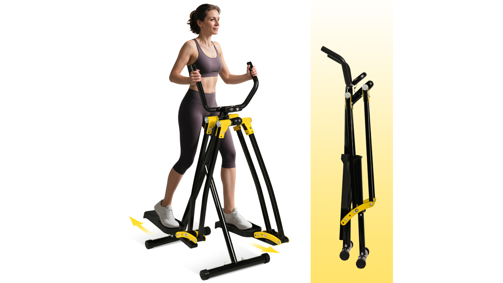 Advwin 2-in-1 Air Walker Exercise Machine with Dual Motion | Harvey Norman