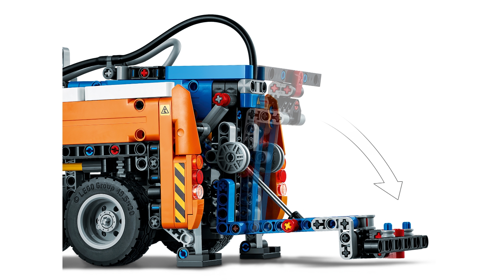 Lego Technic 42128 Heavy-Duty Tow Truck | Harvey Norman