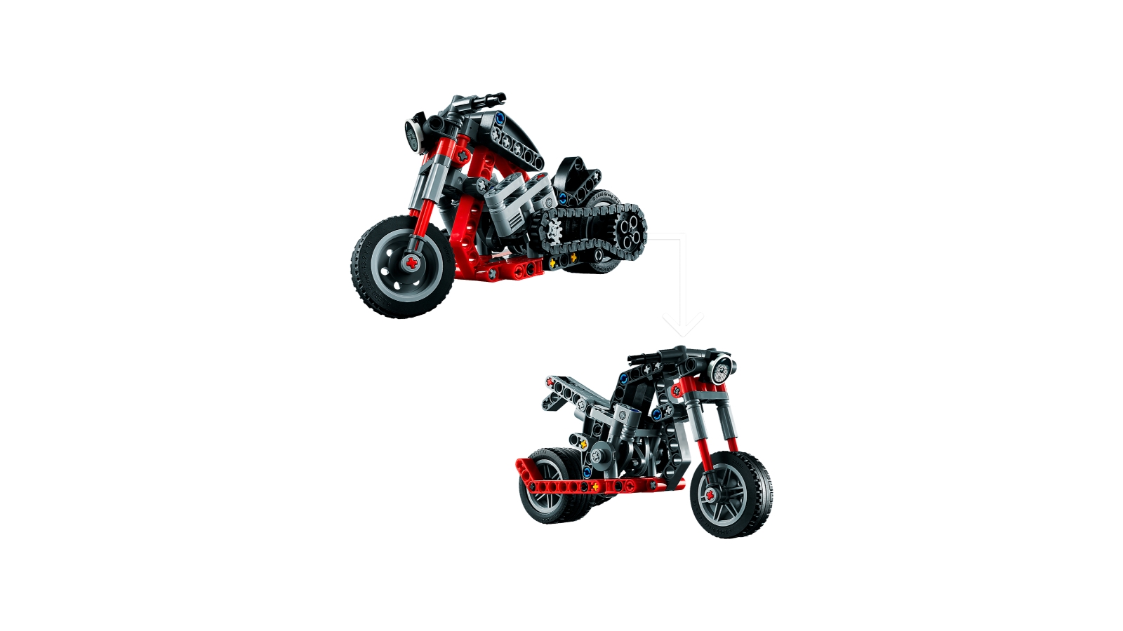 Lego Technic 42132 Motorcycle | Harvey Norman