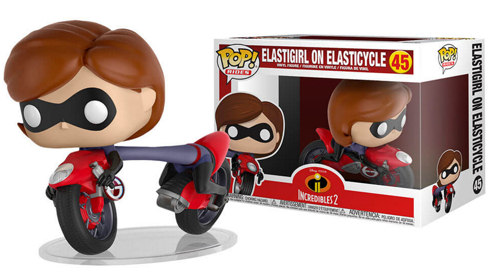 Incredibles 2 Elastigirl on Elasticycle Pop Ride | Harvey Norman