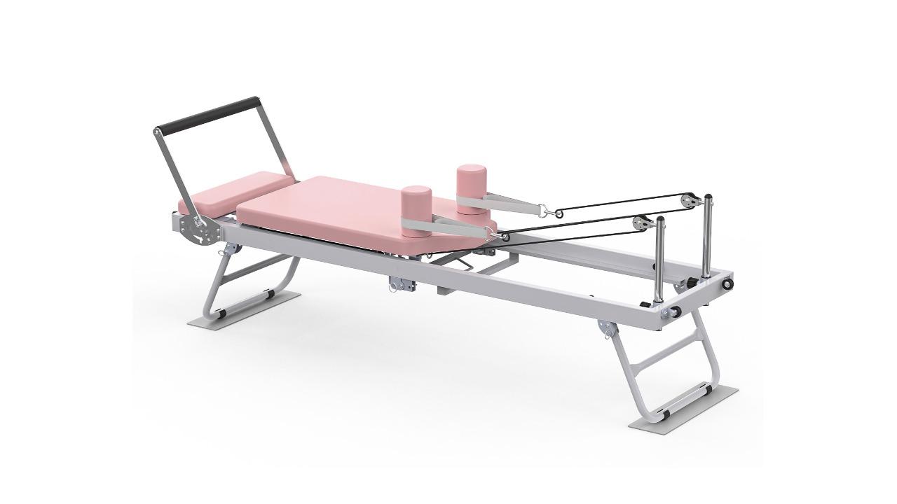Advwin Pilates Reformer Machine for Home Gym with Wheels | Harvey Norman