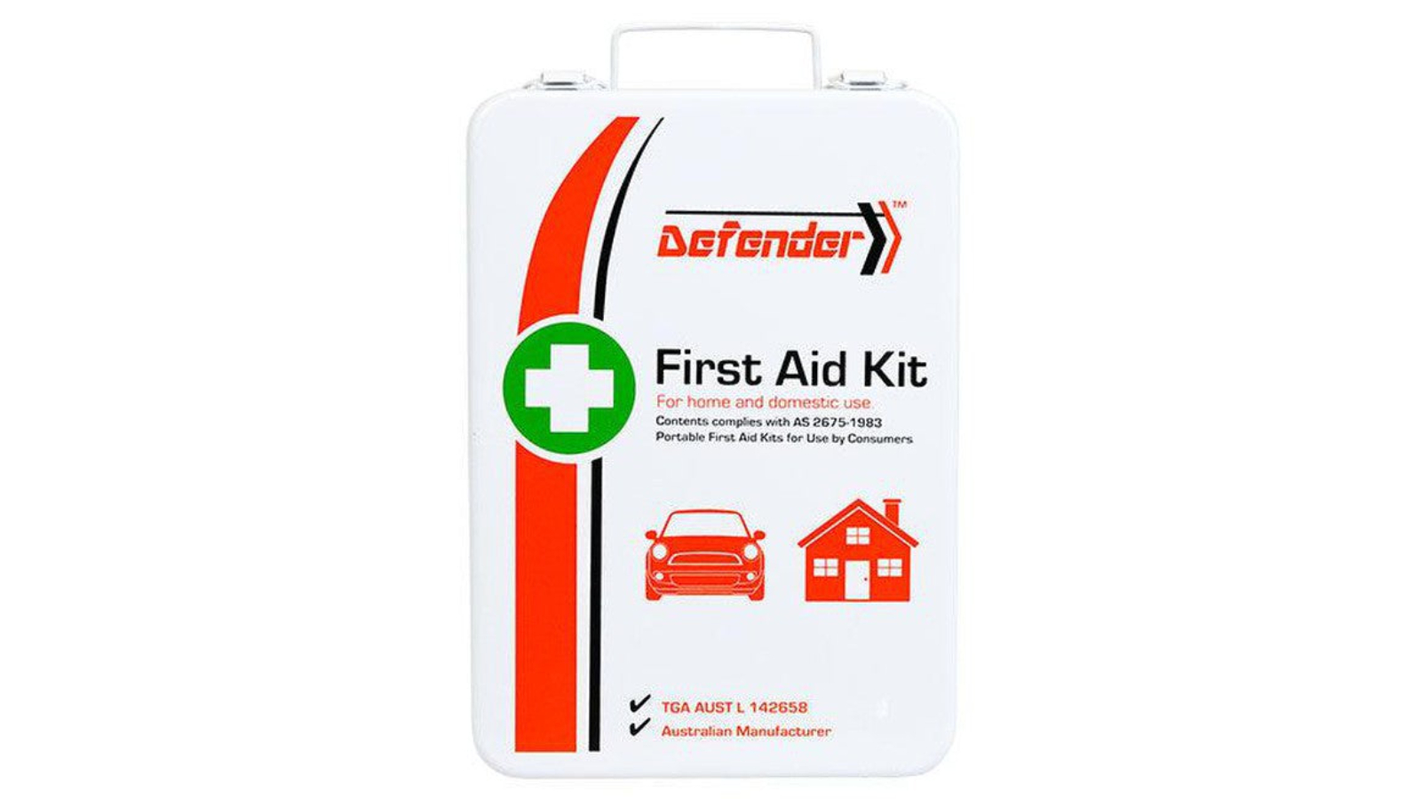 Defender 3 Series Metal Tough First Aid Kit | Harvey Norman