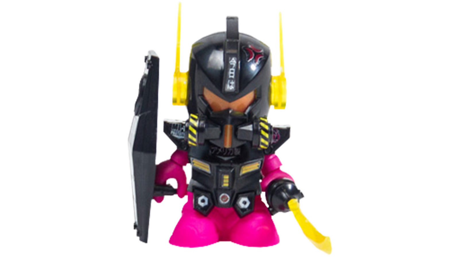 Kidrobot Bot Mini Dam Gun 3-inch Black Edition | Harvey Norman