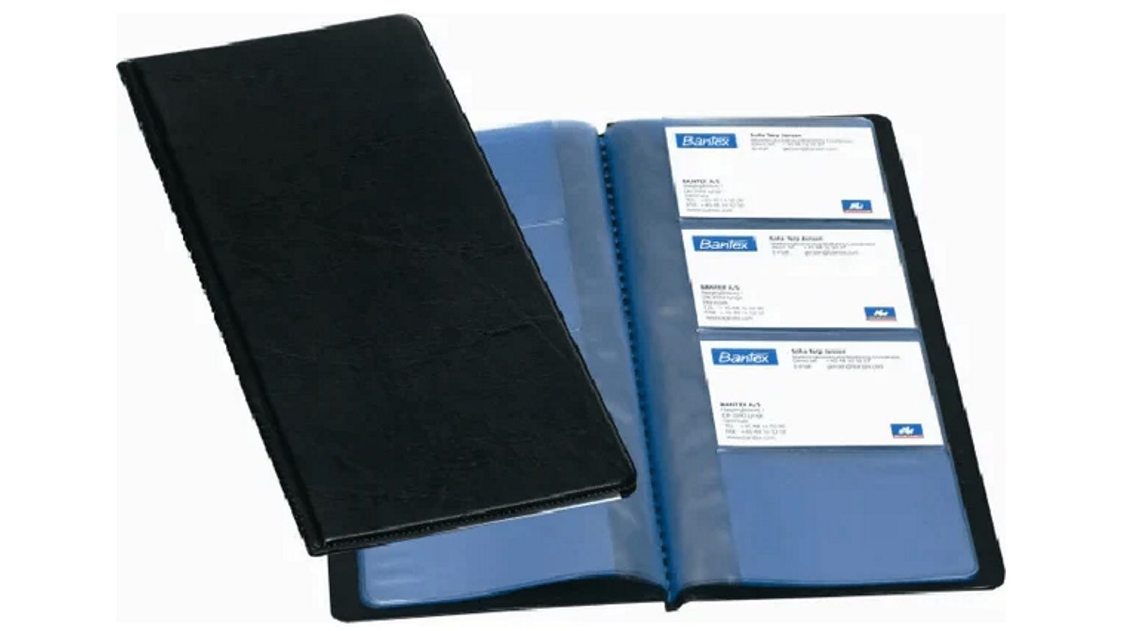 Bantex Business Card Holder Book 96 Capacity Album Hard Cover | Harvey ...
