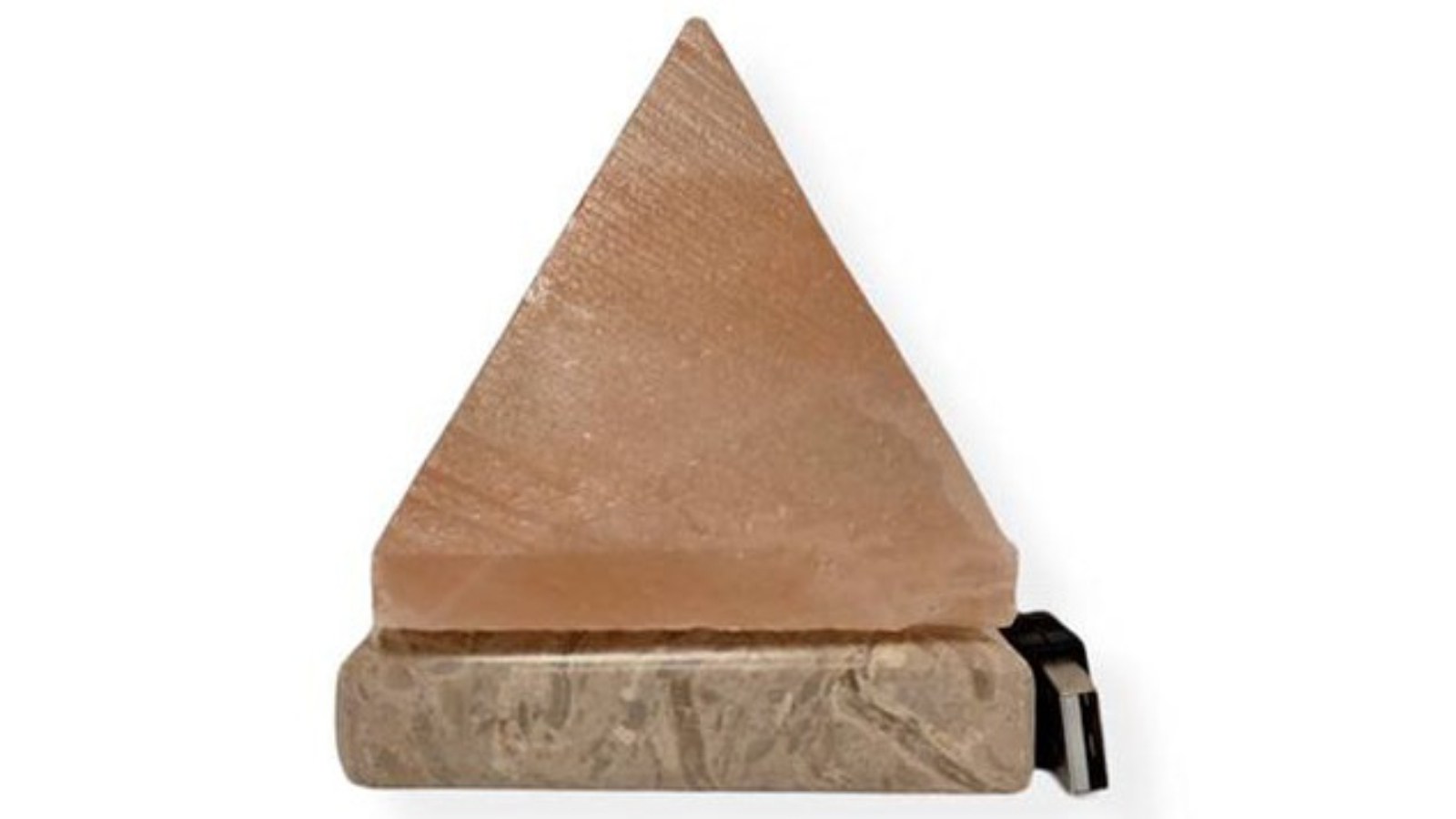 The Himalayan Salt Collective Pyramid Shape USB Colour Changing Lamp ...