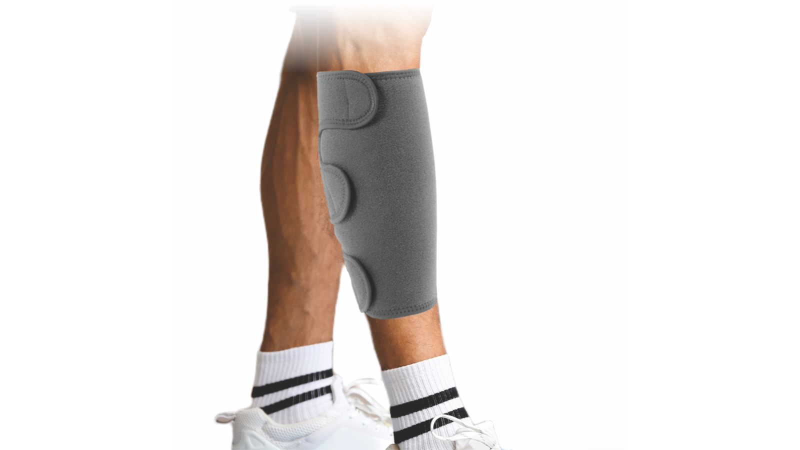 Bodyassist One Size Delux Thermal Calf Wrap - Gray | Harvey Norman