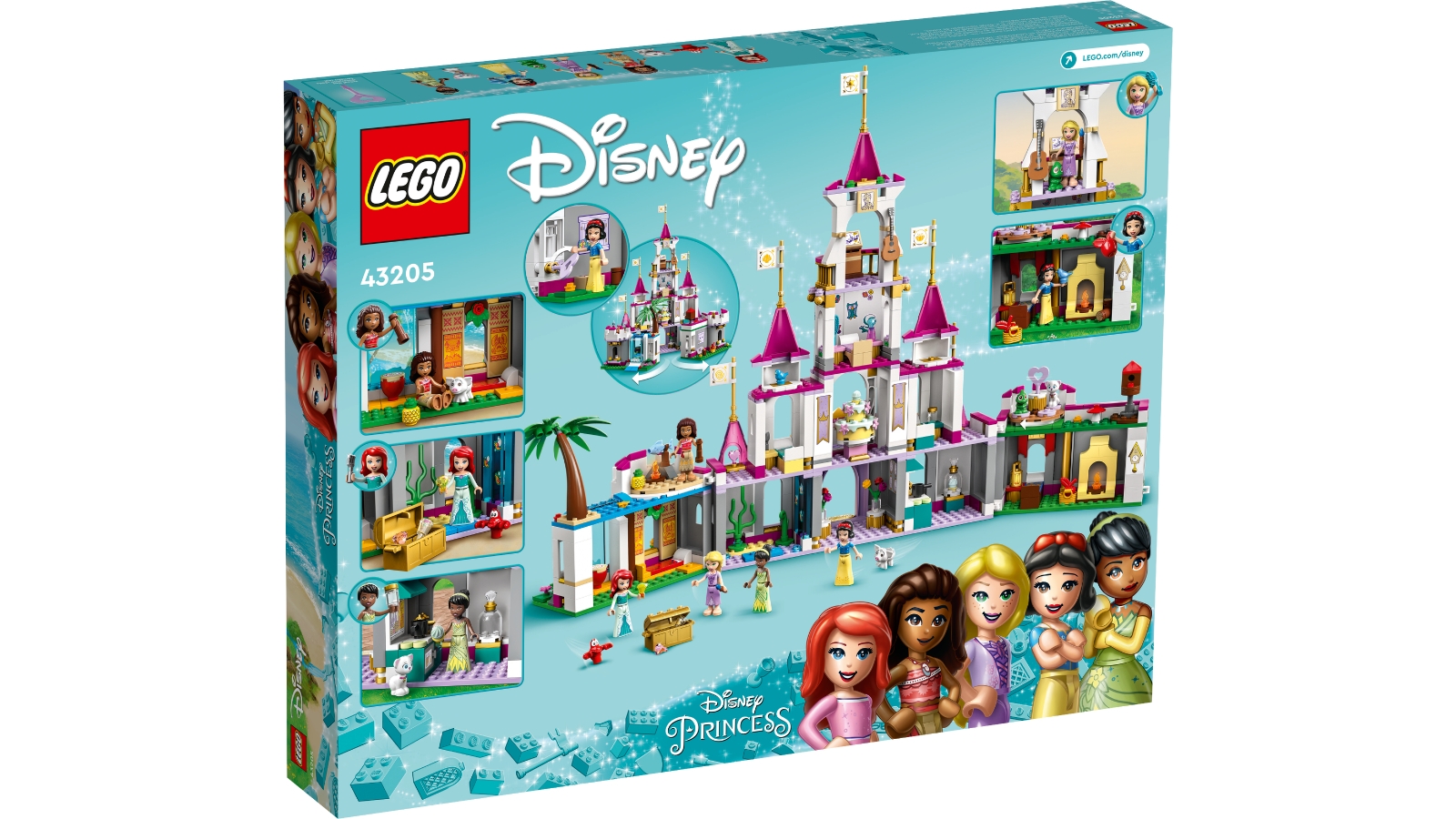 Lego Disney Princess 43205 Ultimate Adventure Castle | Harvey Norman