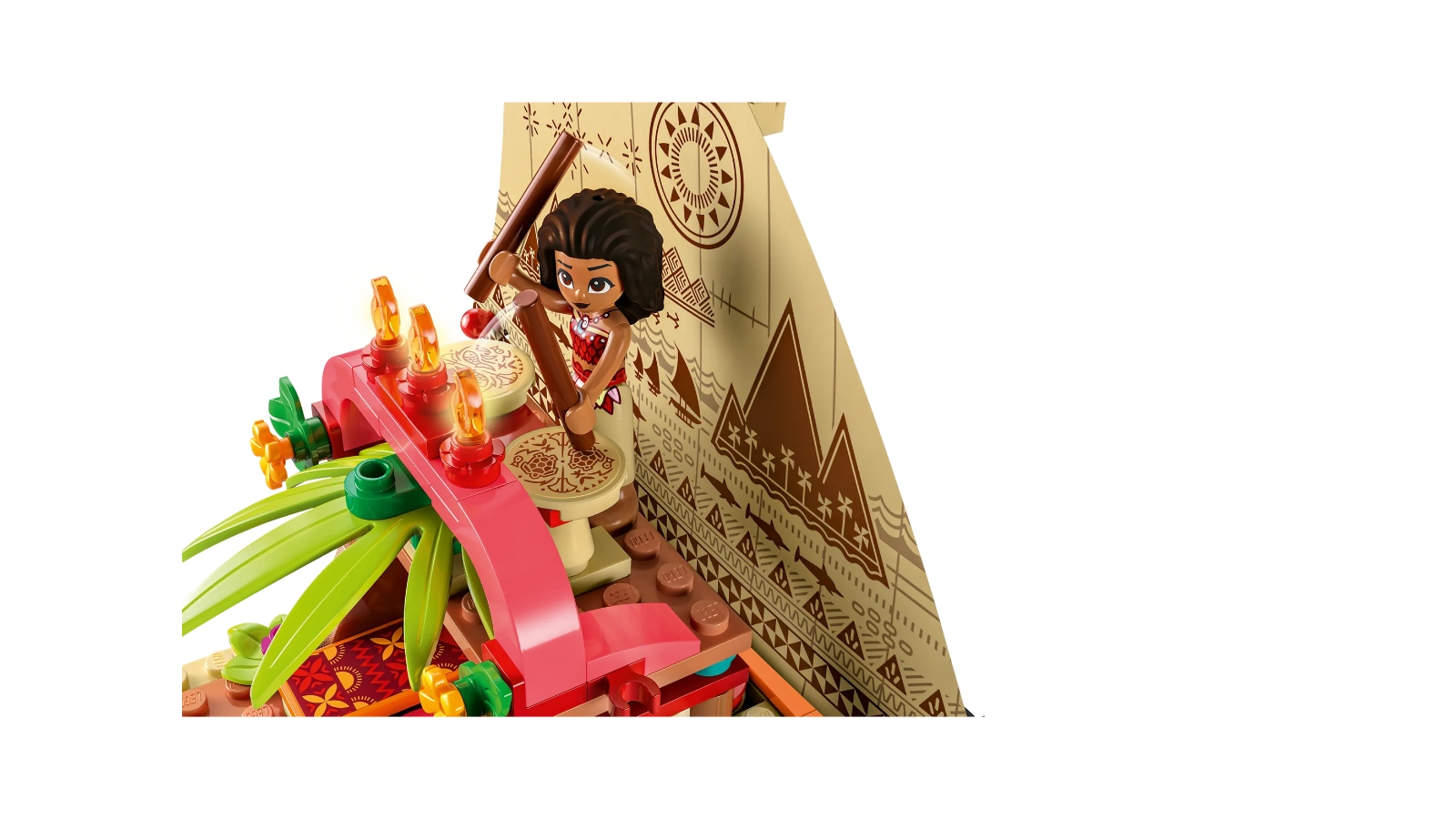 LEGO 43210 Disney Princess Moana's Wayfinding Boat | Harvey Norman