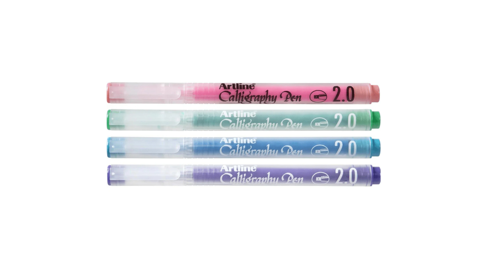 ArtlinePack of Pastel Colour 0.2cm Calligraphy Pen | Harvey Norman