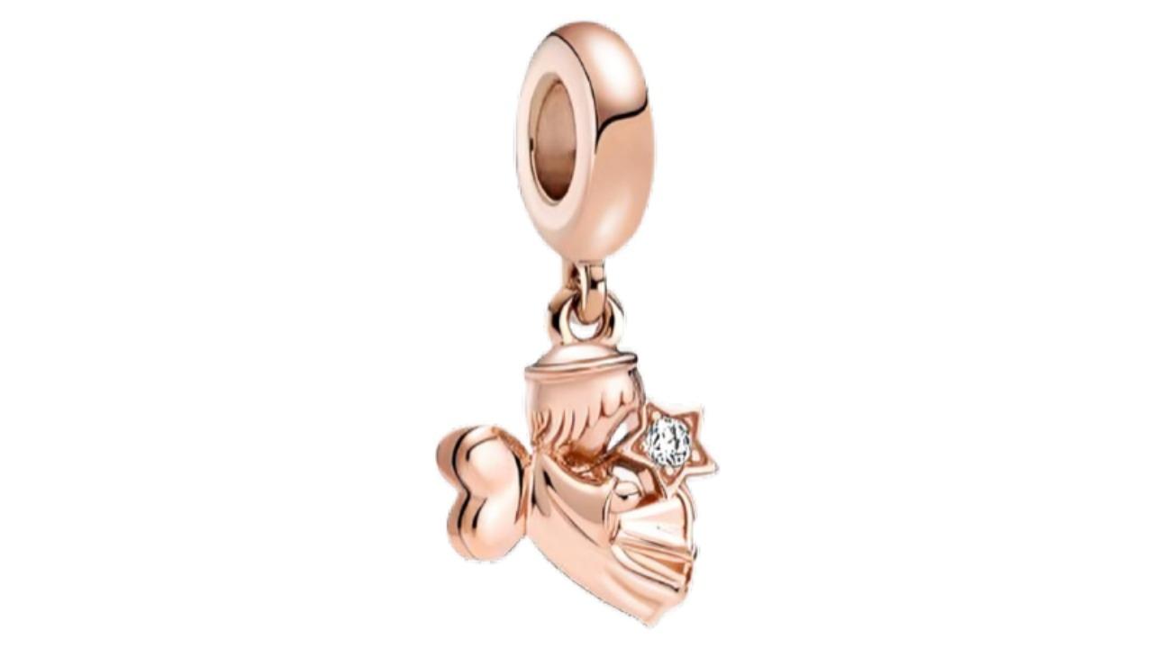 Pandora Heart Winged Angel Dangle Charm | Harvey Norman