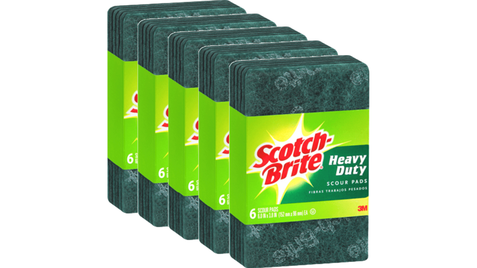 Scotch Brite Pack of 30 Heavy Duty Cleaning Scourer Pad | Harvey Norman