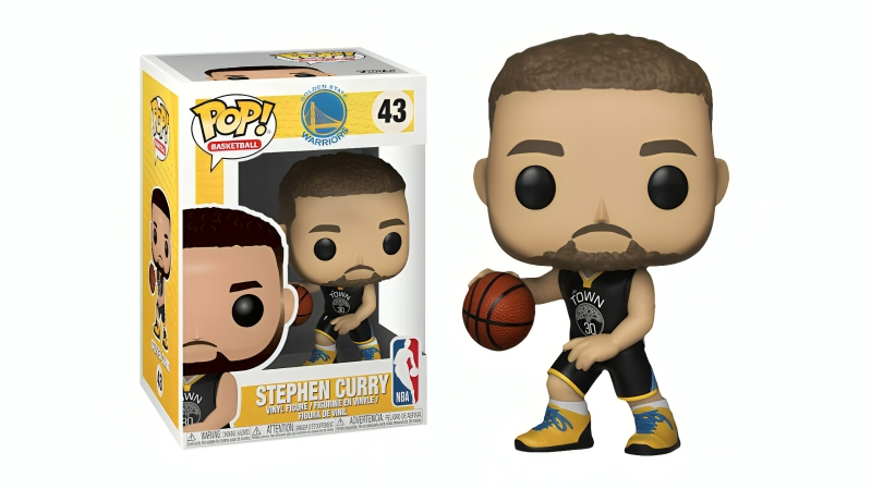 NBA Warriors Stephen Curry Pop Vinyl | Harvey Norman