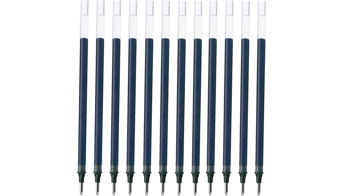 Uni-Ball UMR10 Signo Pack of 12 1.0mm Refill Gel Ink Pen - Blue ...