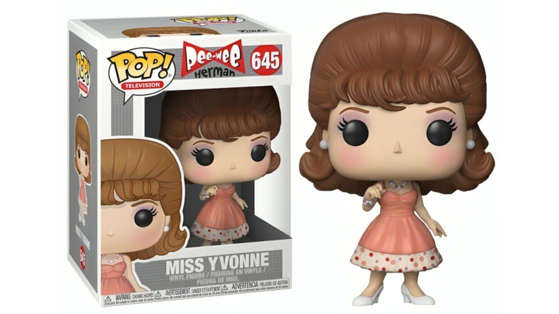Collectibles Pee-wee Herman Miss Yvonne Pop Vinyl | Harvey Norman