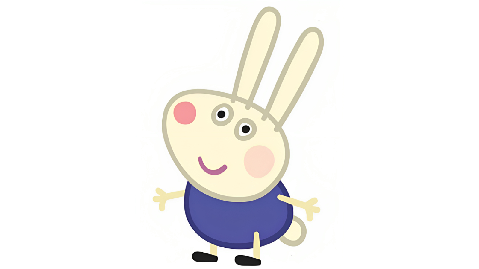 Peppa Pig Richard Rabbit Cutout Cardboard | Harvey Norman