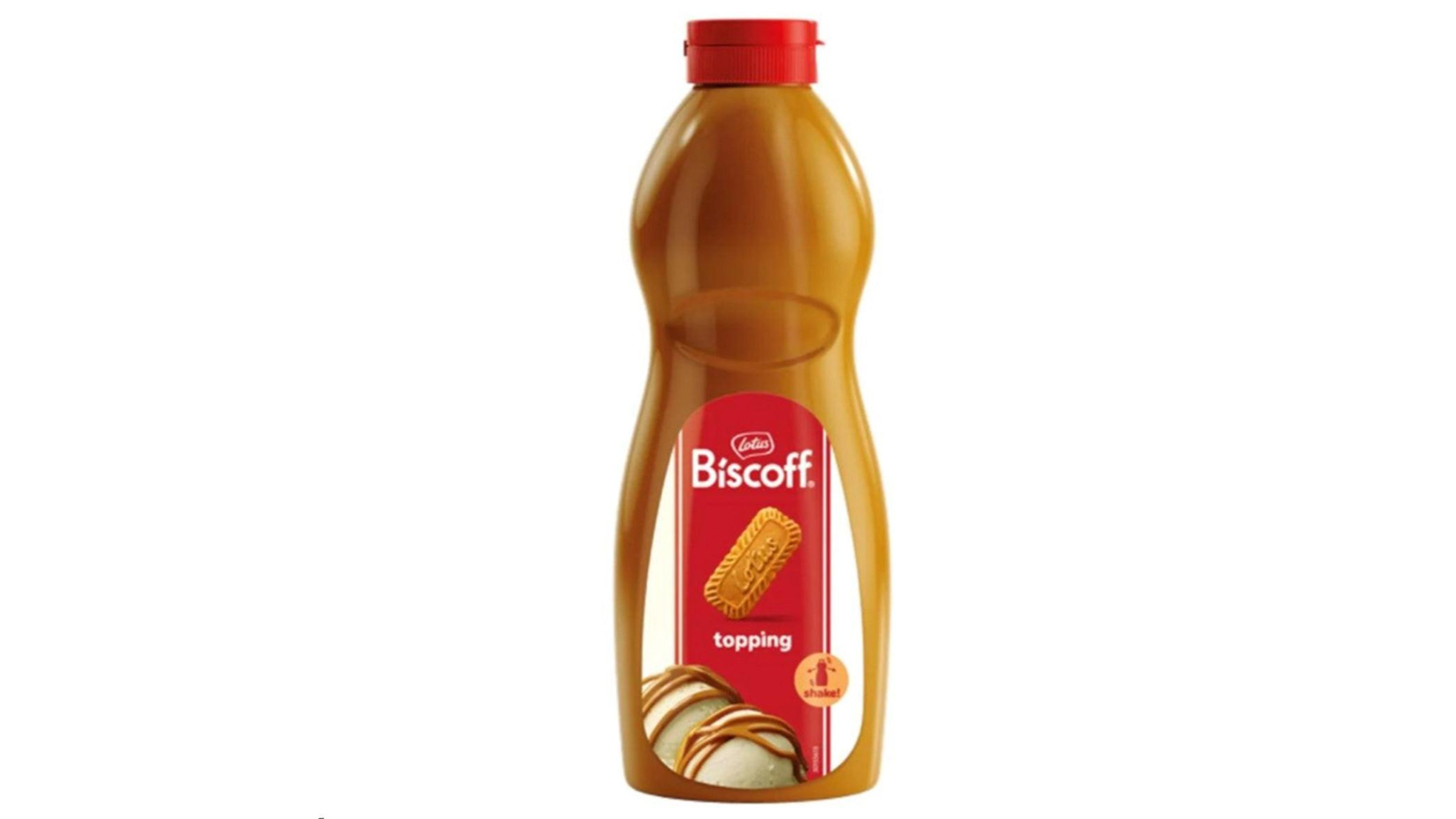 Lotus Biscoff Caramel Topping Sauce Syrup Bottle - 1kg | Harvey Norman