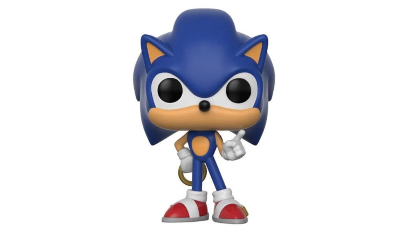 Sonic The Hedgehog with Ring Pop Vinyl | Harvey Norman