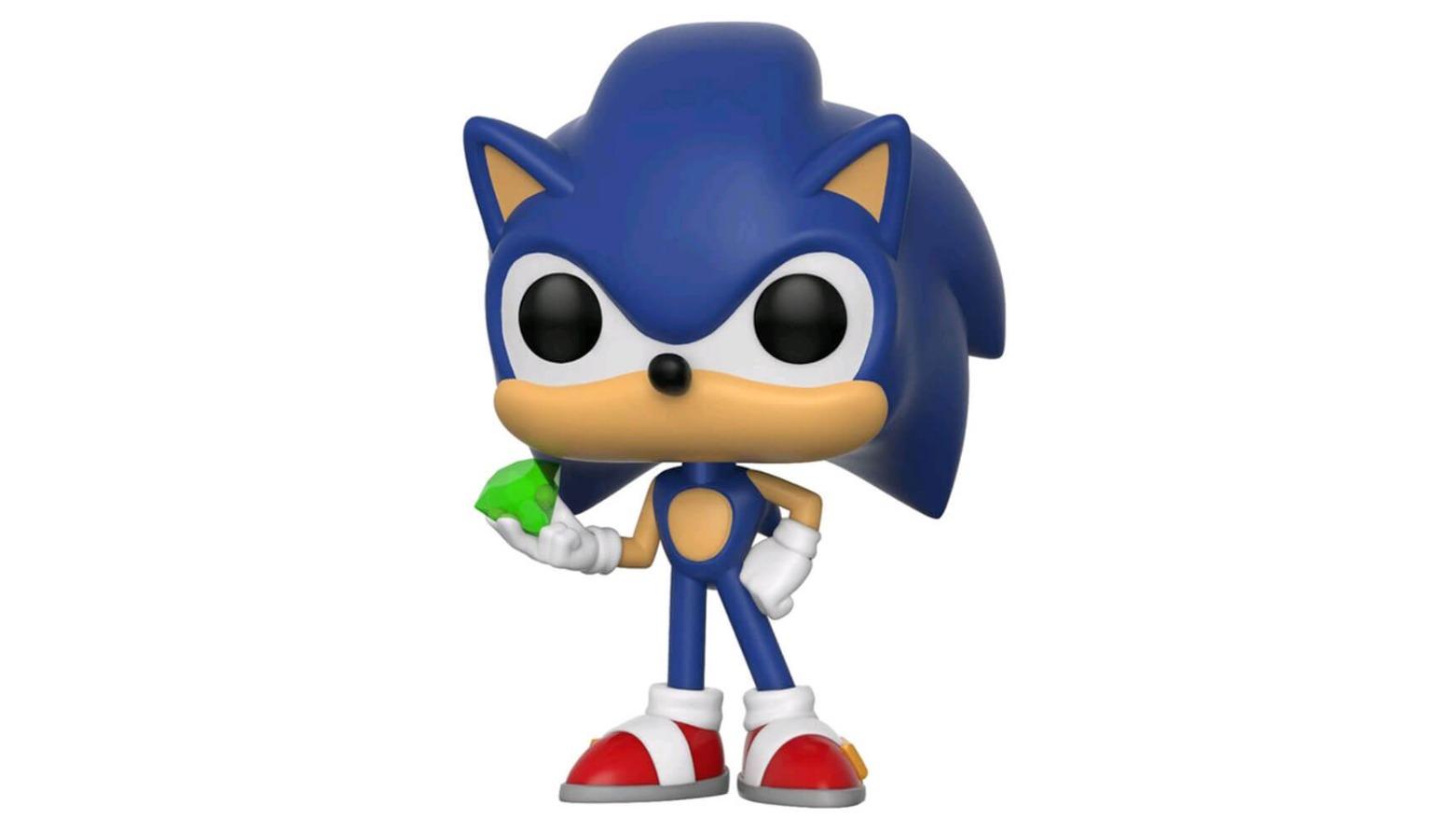 Sonic The Hedgehog with Emerald Pop Vinyl | Harvey Norman