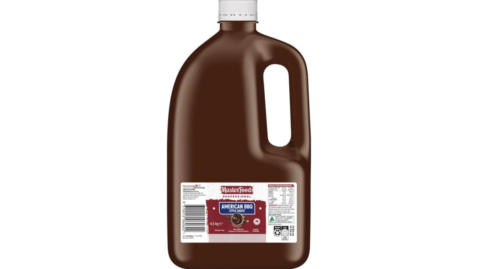 Masterfoods Professional American BBQ Style Sauce Barbeque Bottle Bulk ...