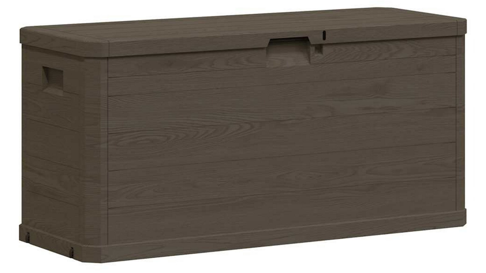 vidaXL 280L Garden Storage Box - Brown | Harvey Norman