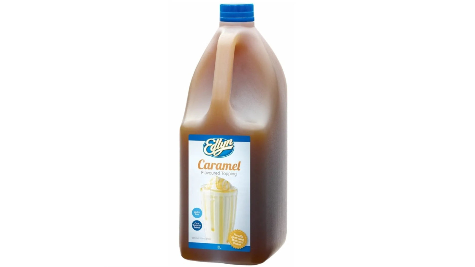 Edlyn Caramel Topping Milkshakes Ice Cream Bulk - 3Litre | Harvey Norman