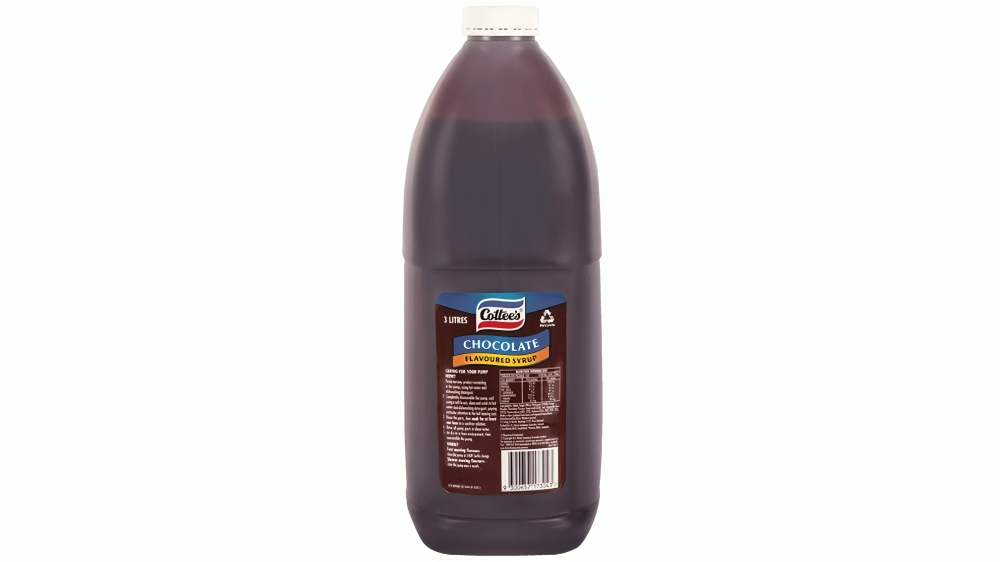 Cottees Chocolate Syrup Topping - 3L | Harvey Norman