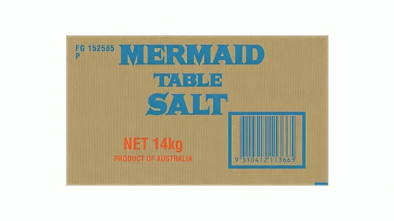 Mermaid Table Salt Carton - 14kg | Harvey Norman