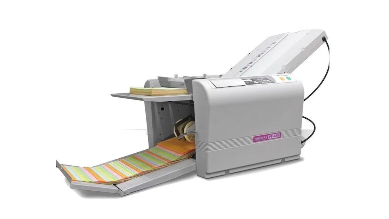 Superfax MPF460 A4 A3 Auto Paper Letter Folding Machine | Harvey Norman