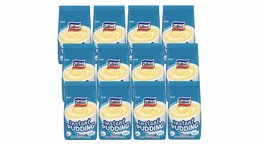 Cottees Vanilla Instant Pudding Dessert Bulk Carton - 100g | Harvey Norman