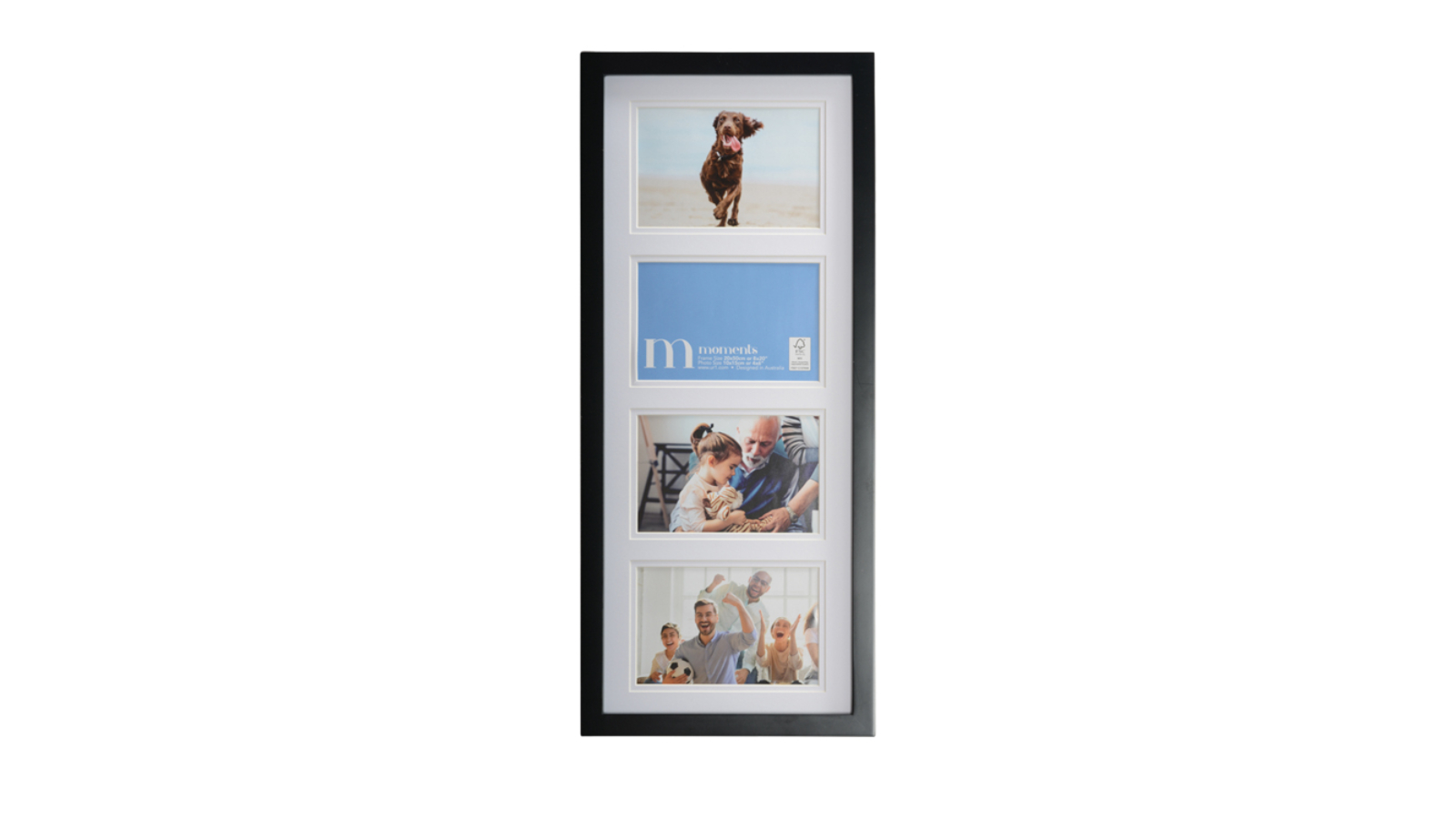 UR1 FSC Mix Moments 8x20-inch Frame with 4x6 Openings - Black | Harvey ...