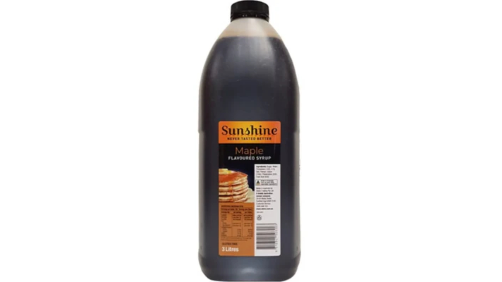 Cottees Bulk Sunshine Maple Flavoured Syrup Toppings - 3 Litre | Harvey ...