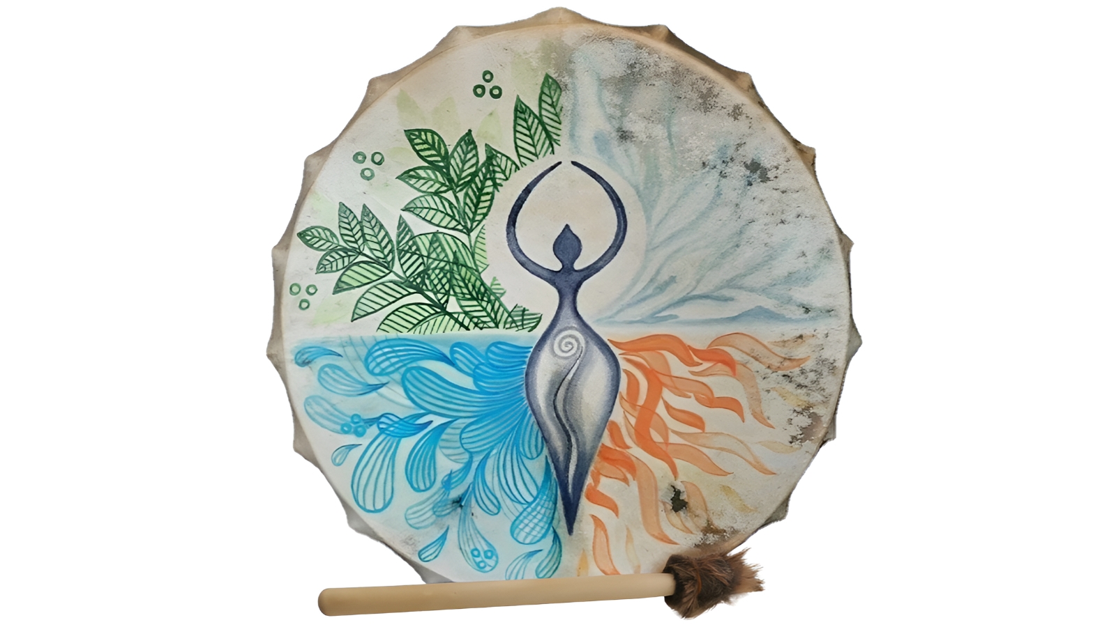 HOD Tree of Life Spiritual Shaman Drum - Set of 2 | Harvey Norman