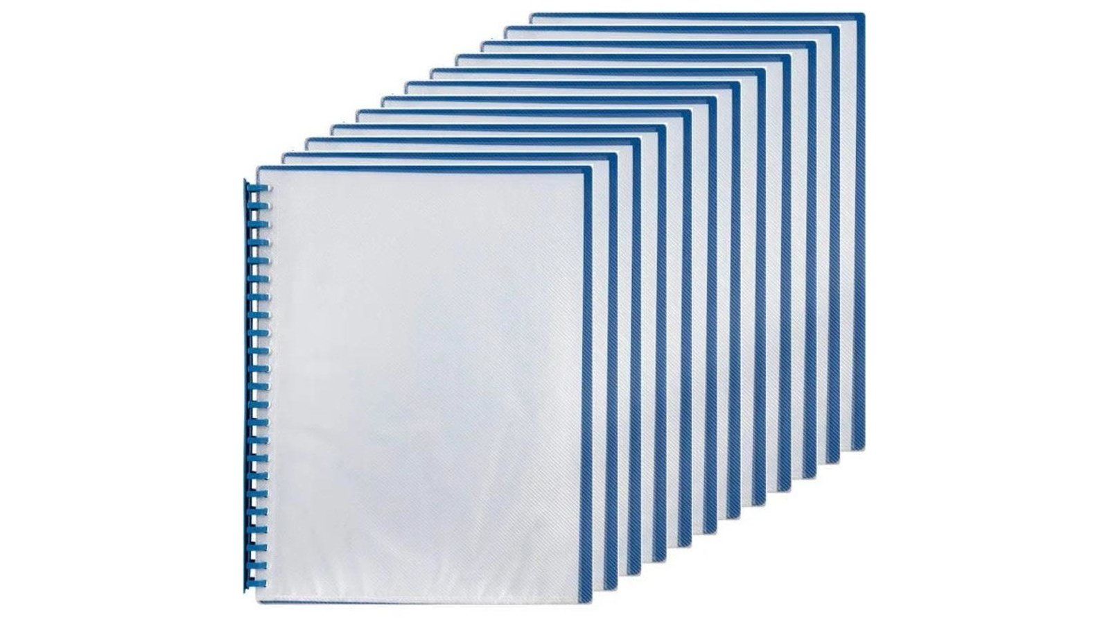 Marbig Blue A4 Display Book Folder - Pack of 12 | Harvey Norman