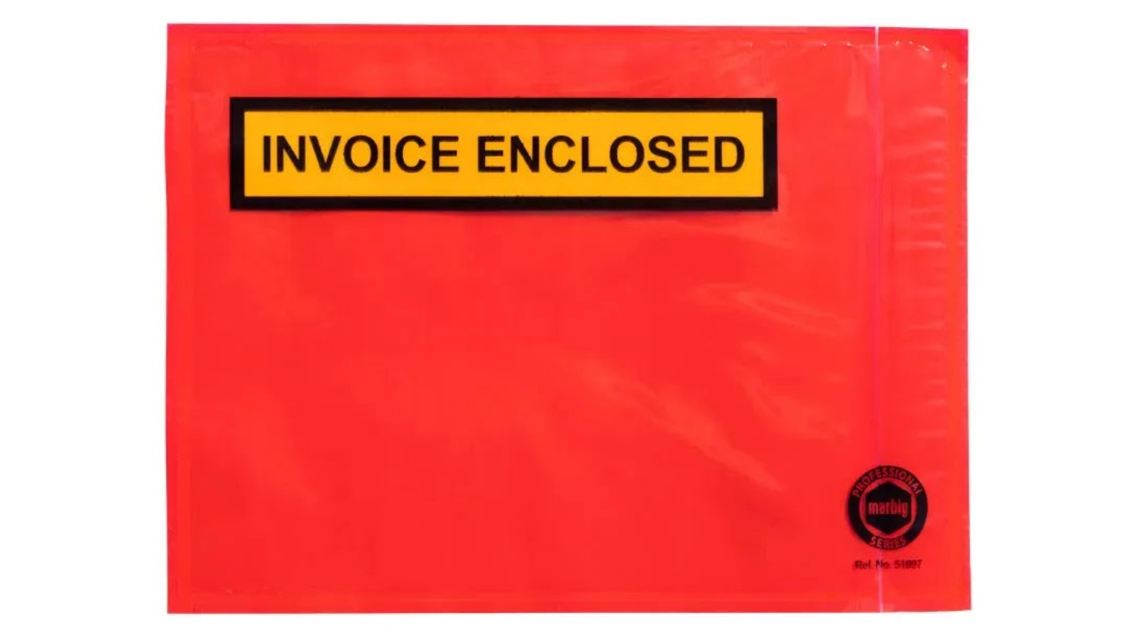 Marbig 17.5 x 12.5cm Red Invoice Enclosed Envelope | Harvey Norman