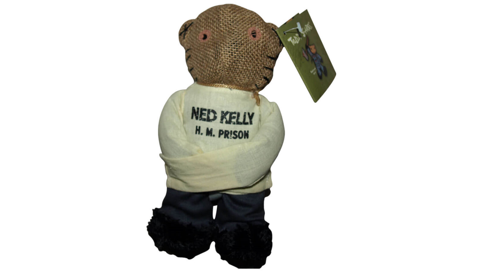 Teddy Scares Ned Kelly 8-inch Bear | Harvey Norman