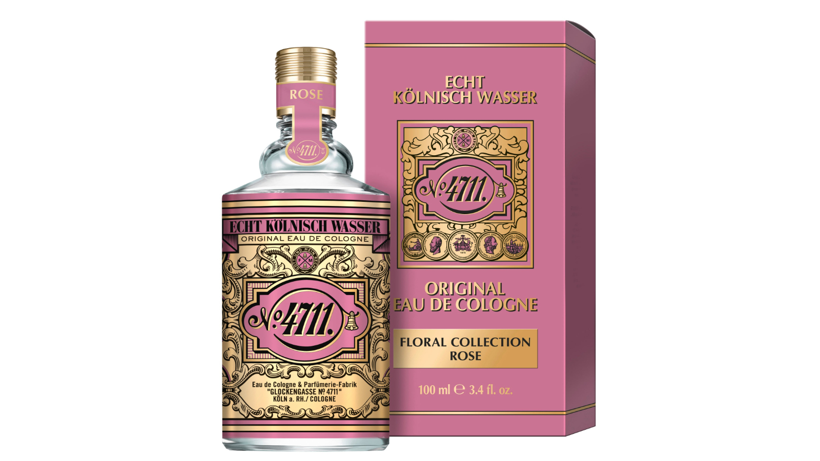 Mulhens 4711 Original Edc Floral Rose - 100ml | Harvey Norman