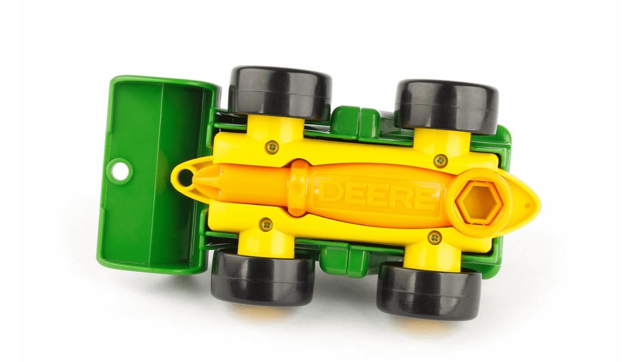 John Deere Build-a-Buddy Bonnie Scoop Tractor with Wagon | Harvey Norman